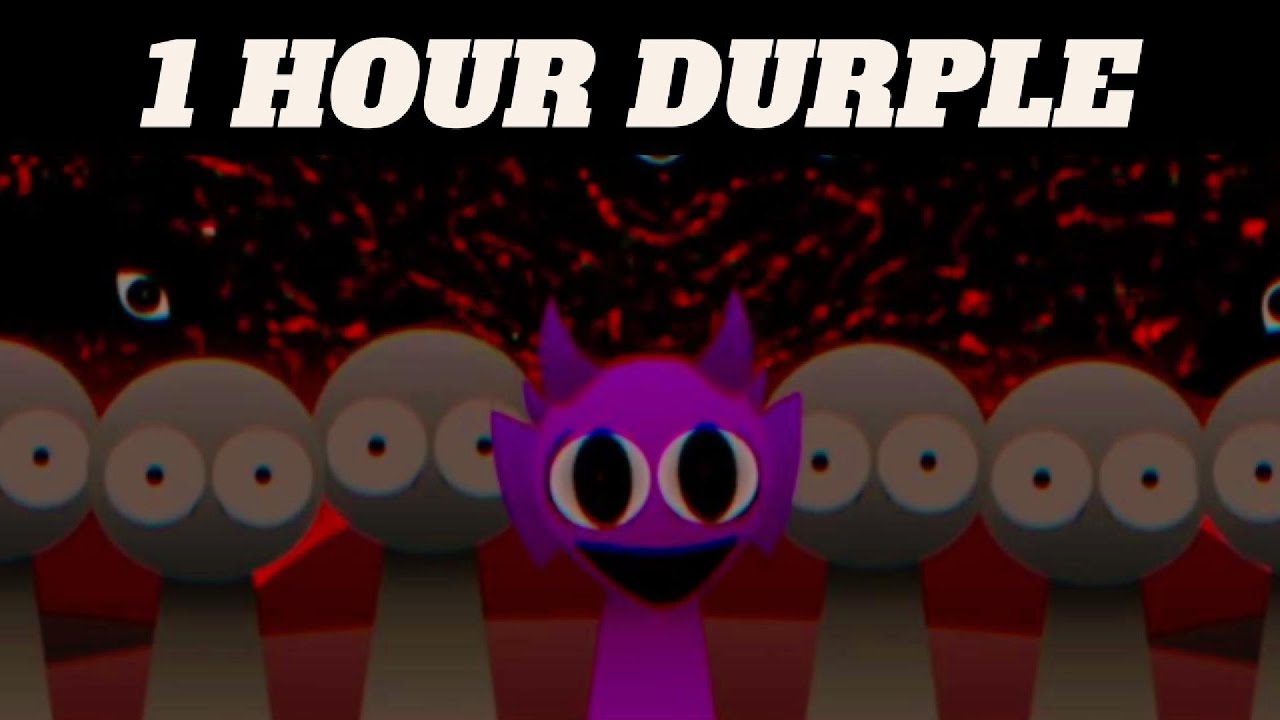 Sprunki Durple Pyramixed Phase 2 Sound 1 hour | Horror Mod Full Video ...