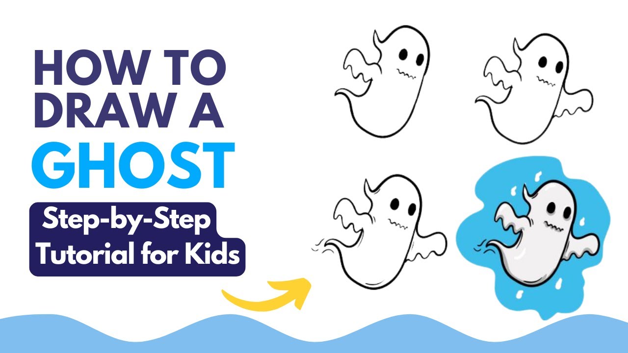 How to Draw A Ghost – Step-by-Step Guide 👻 - YouTube