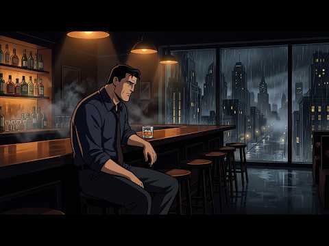 The Night Was Too Quiet. | Bruce Wayne Noir Jazz for Lonely Rainy Nights