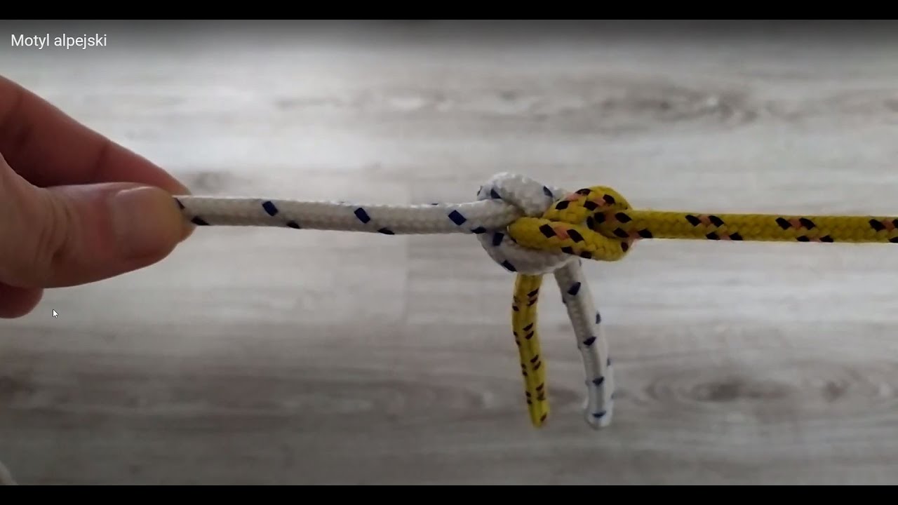 Motyl alpejski - Alpine butterfly bend - YouTube