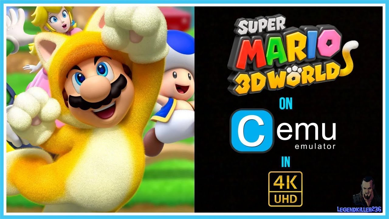 Super Mario 3D World on CemU [RTX 2080 - I7 9700K] - YouTube