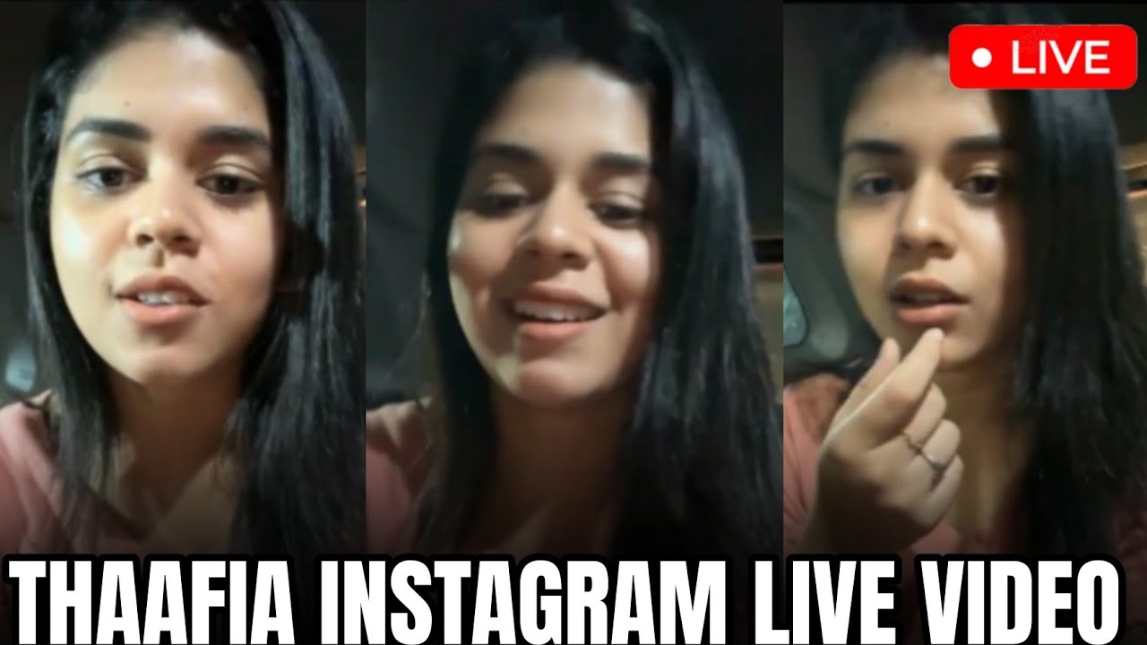 Thaafia Instagram Live | Ezhutha kadhaiyo| NRFM Monisha Friend|Tamil ...