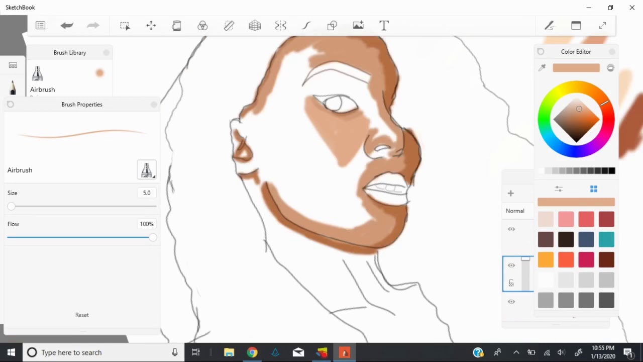 4 minute draw- “Magnificent” - YouTube