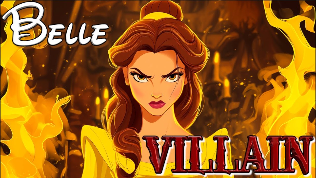 DISNEY PRINCESSES AS VILLAINS - Belles song (Beauty and the Beast ...