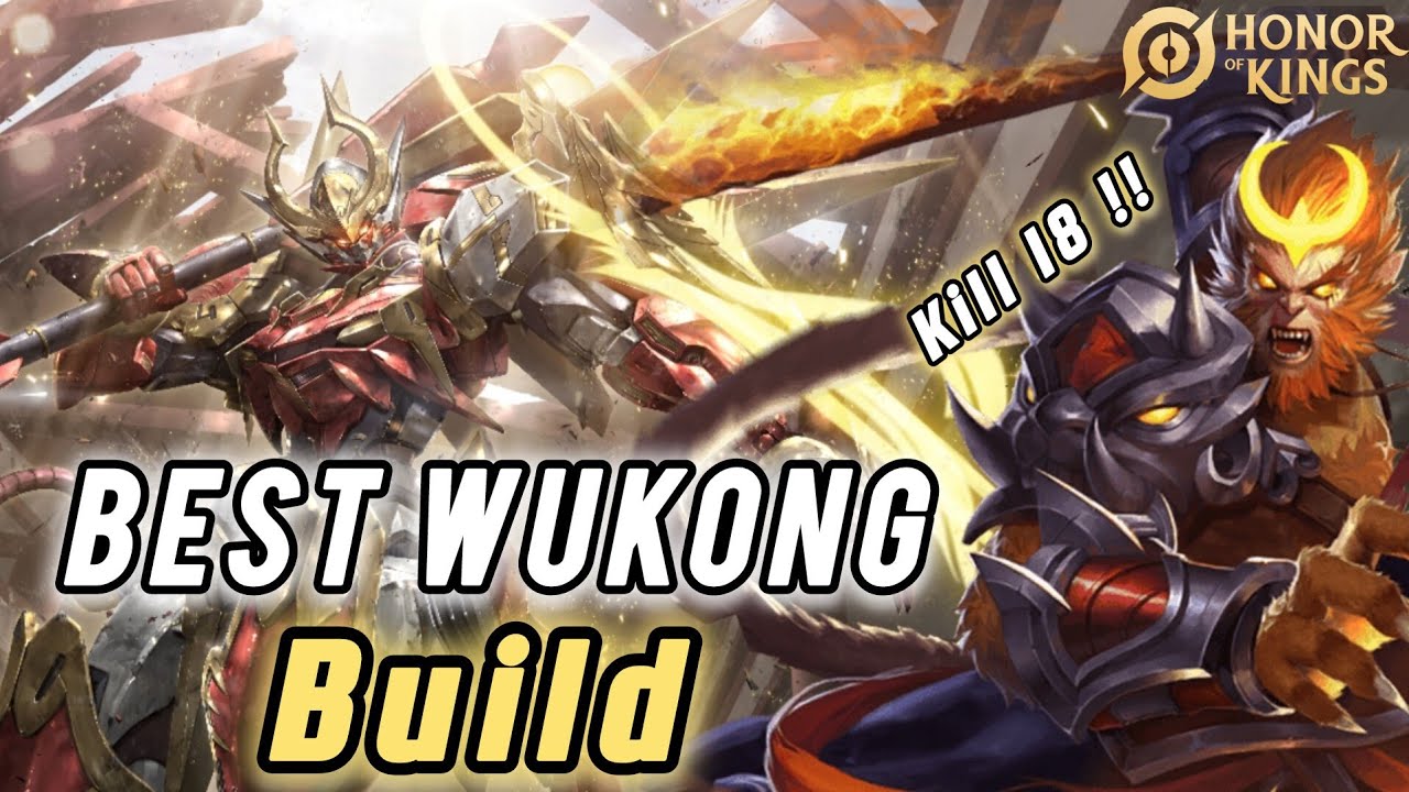 Monkey King Wukong Jungle Best Build Gameplay | Honor of Kings - YouTube