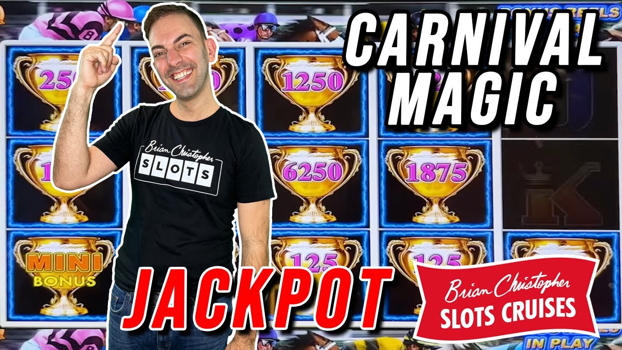 🚢 WINNING on Carnival Magic with 500 FANS! First Spin BONUS & JACKPOT ...