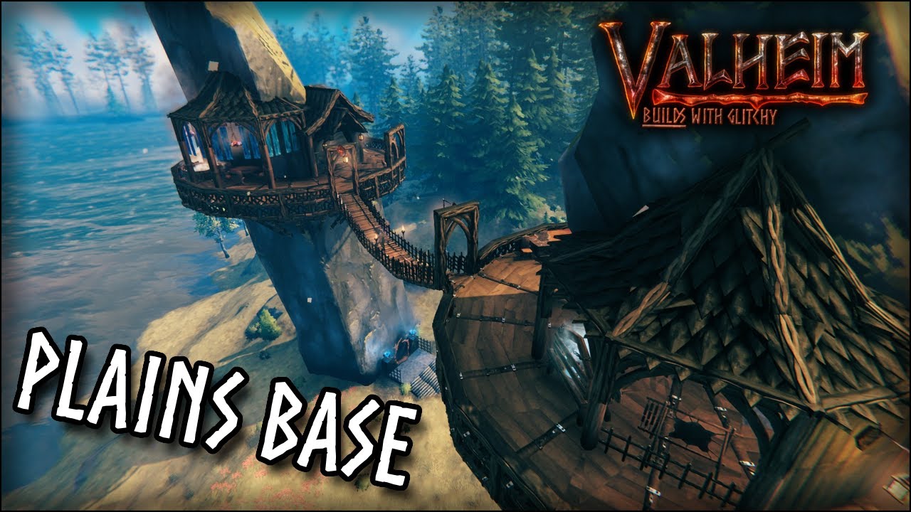 I Built a Plains Pillar Base in Valheim | Valheim Builds - YouTube