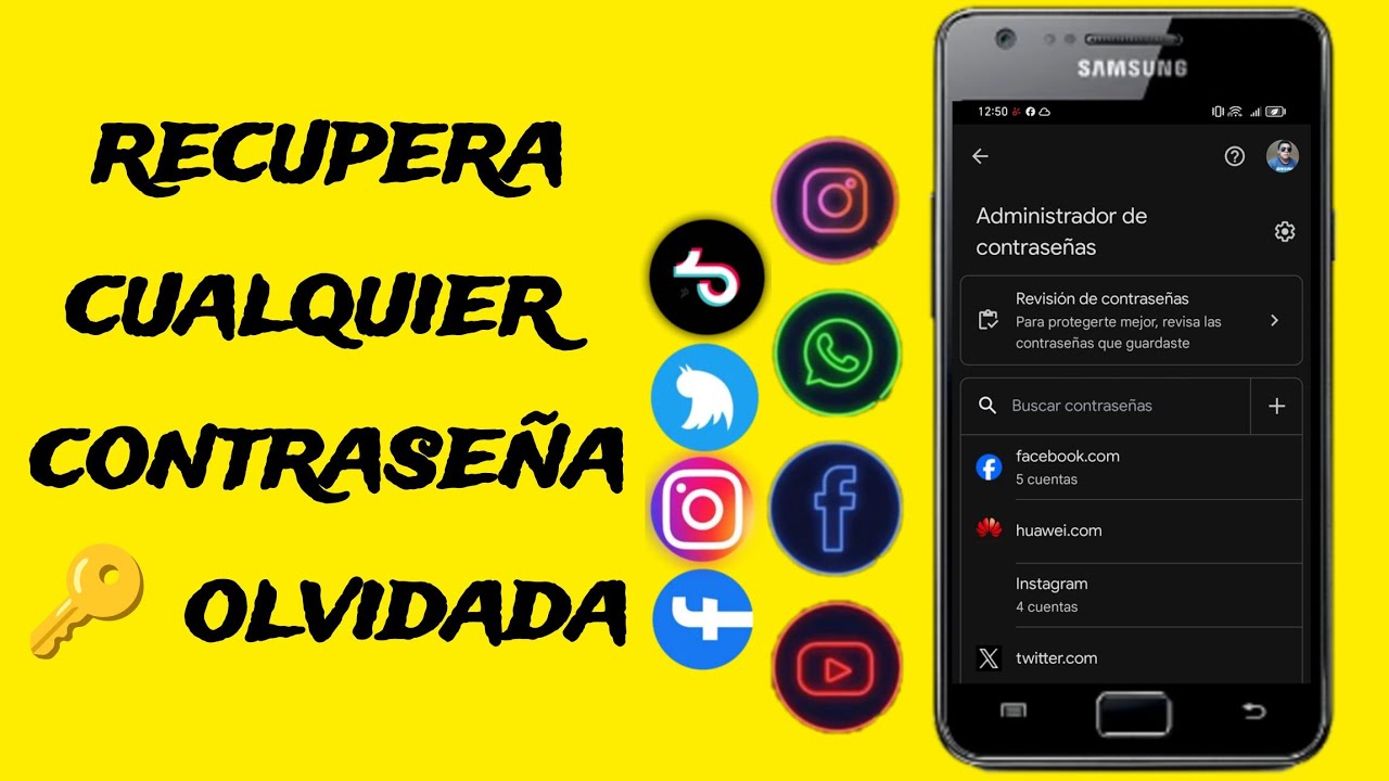 Recupera tus contraseñas olvidadas con este truco / con este método ...