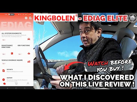 Ediag Elite - Live Demo Review What I Discovered Watch Before Buying ...