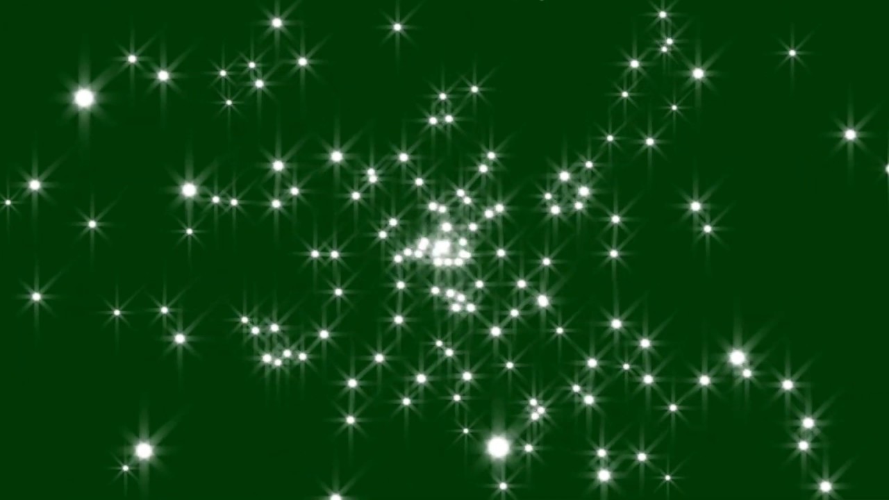 Green screen particle effect | Amazing particular effects - YouTube
