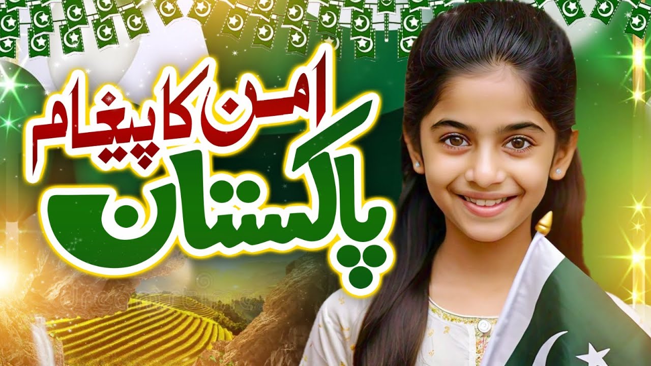 Aman Ka Paigham Pakistan || Beutiful Milli Naghma || Roman Rasheed - YouTube