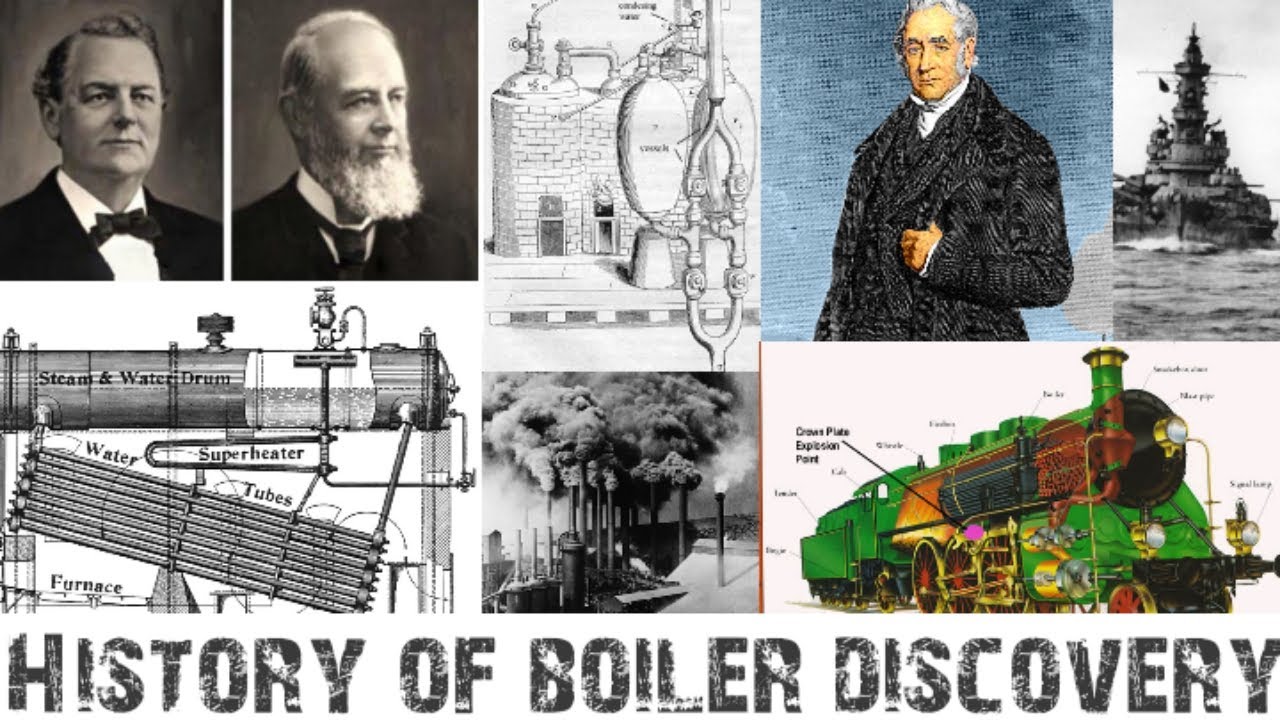 History of boiler discovery। Fire-tube and Water-tube boiler - YouTube
