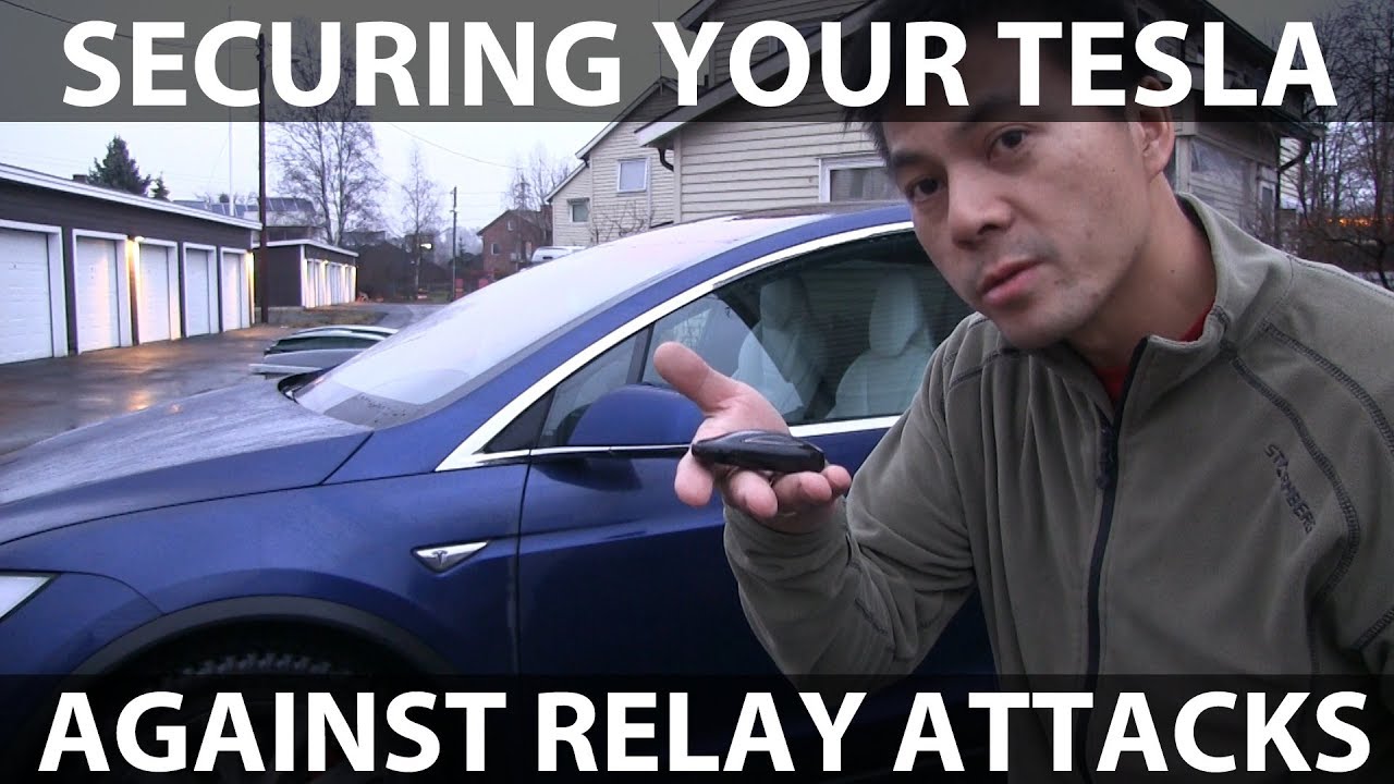 Securing your Tesla against relay attacks - YouTube