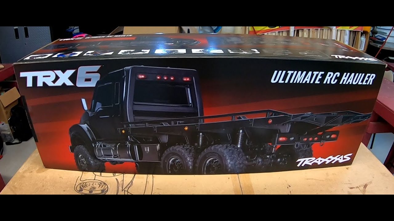 Traxxas TRX6 Ultimate RC Hauler 6x6 Unboxing - YouTube