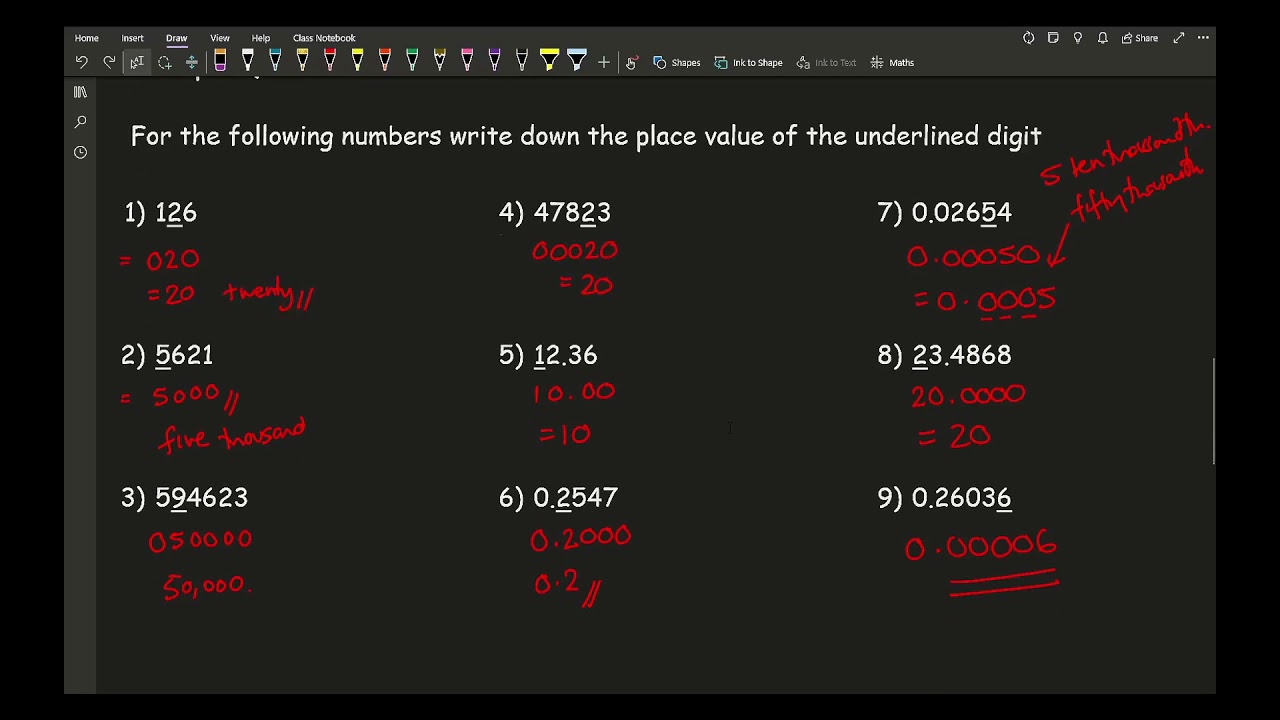 KS3/GCSE - Place Value - YouTube