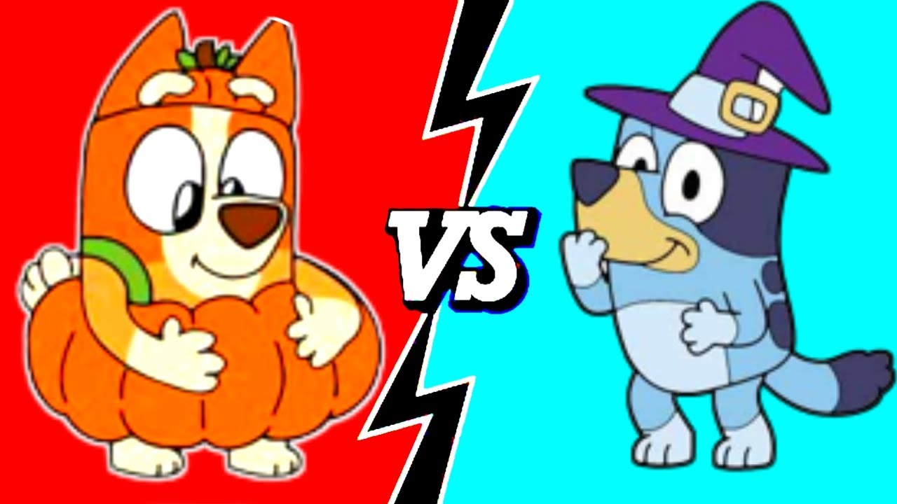 Bluey VS Bingo | Bluey Halloween | Tiles Hop Songs Playlist | THE BRENG ...
