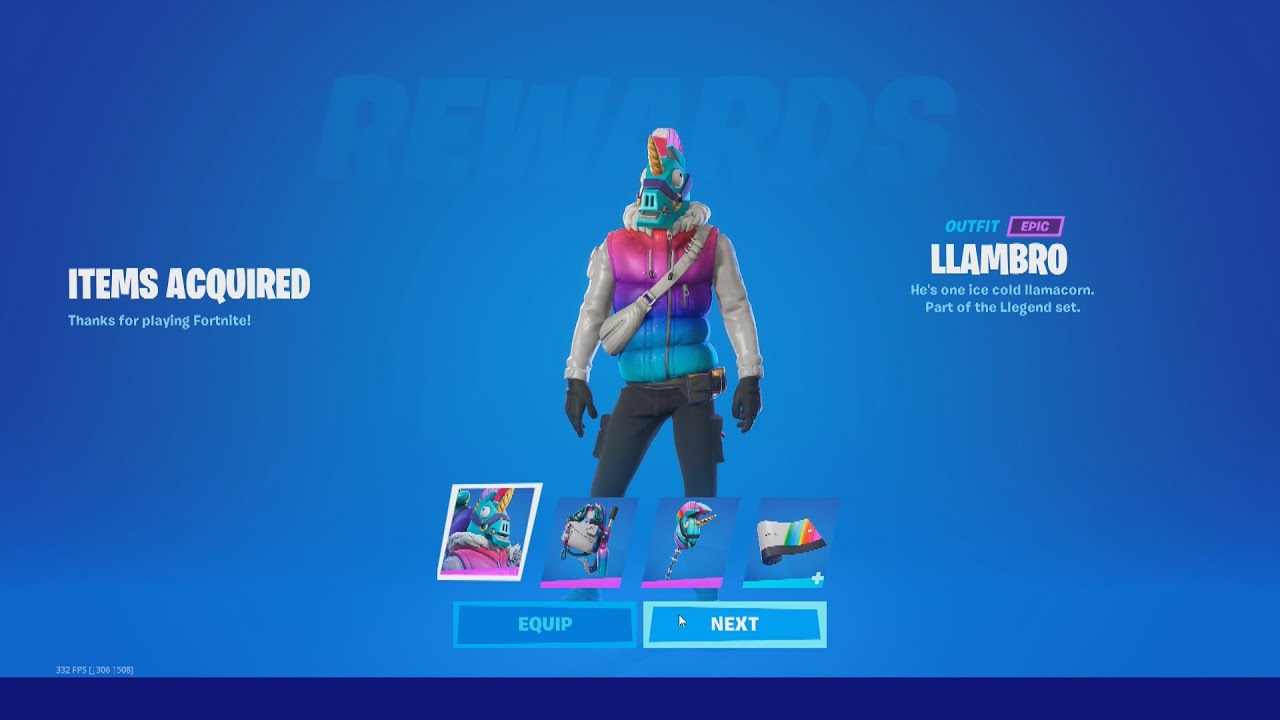 Fortnite Llamabro Skin OUT NOW! - YouTube