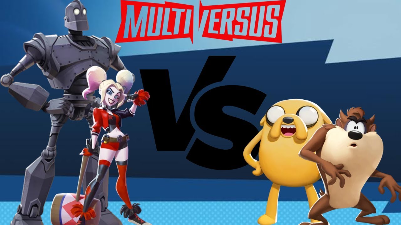 Iron Giant & Harley VS Jake & Taz - Multiversus Gameplay - YouTube