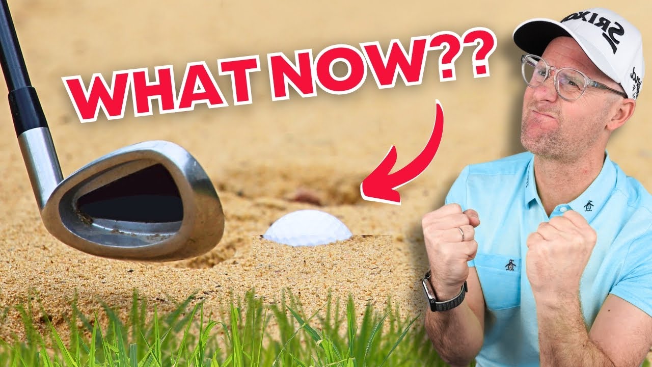 Plugged Balls Are EASY When You Know This! - Golf Bunker Tips - YouTube