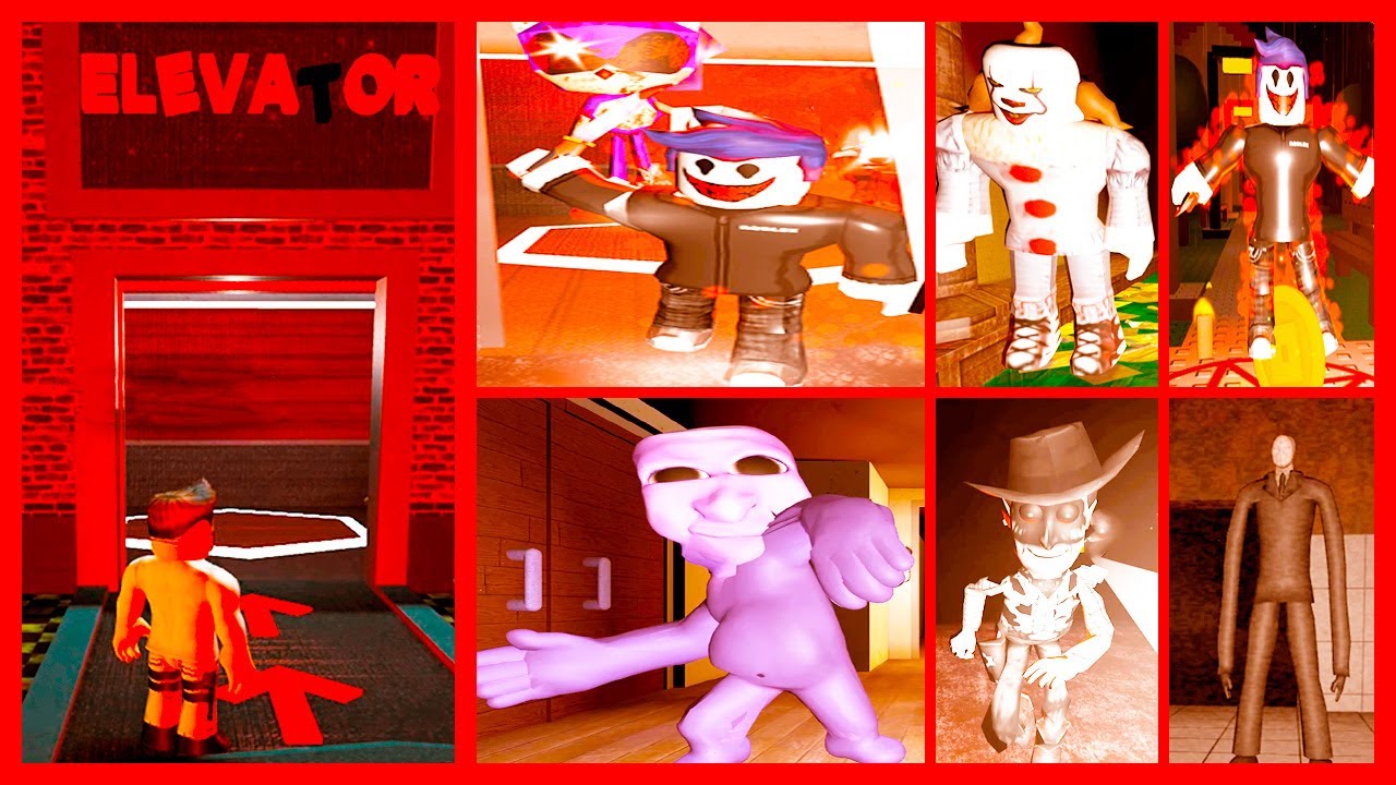 14 floors in THE MIDNIGHT ELEVATOR in roblox - YouTube