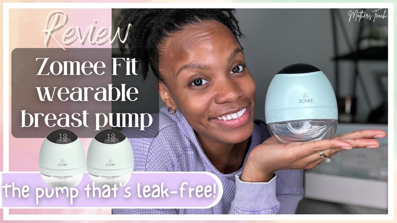 WEARABLE BREAST PUMP REVIEW | Zomee Fit Wearable Breast Pump Review ...