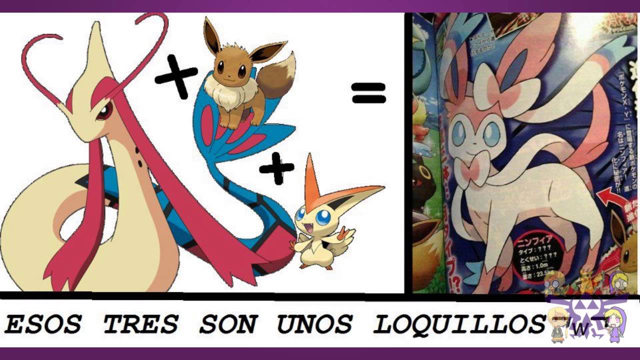Ninfia eevee evolucion Ninfia o Sylveon nuevo poke - YouTube