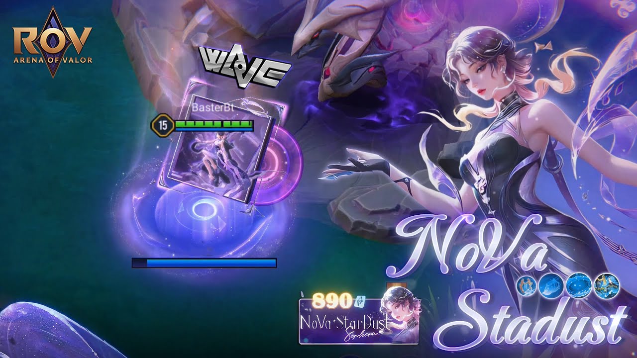 RoV : รีวิว SKIN Sephera | NoVa Stardust พลังเสียงจักรวาล!! - YouTube