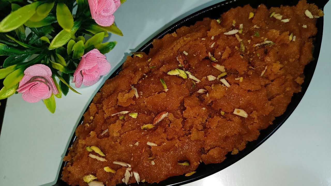 Rava Sweet Recipe / Rava(sooji) Halwa Recipe / Indian Sweet. - YouTube