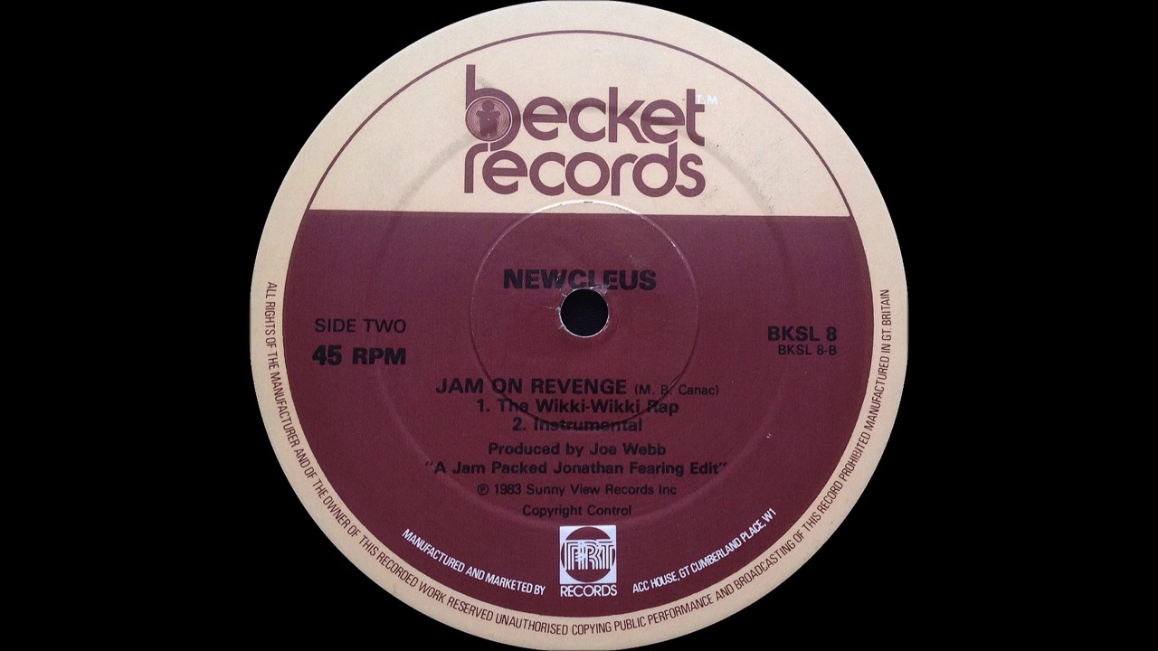Newcleus Jam On Revenge The Wikki Wikki Rap - YouTube