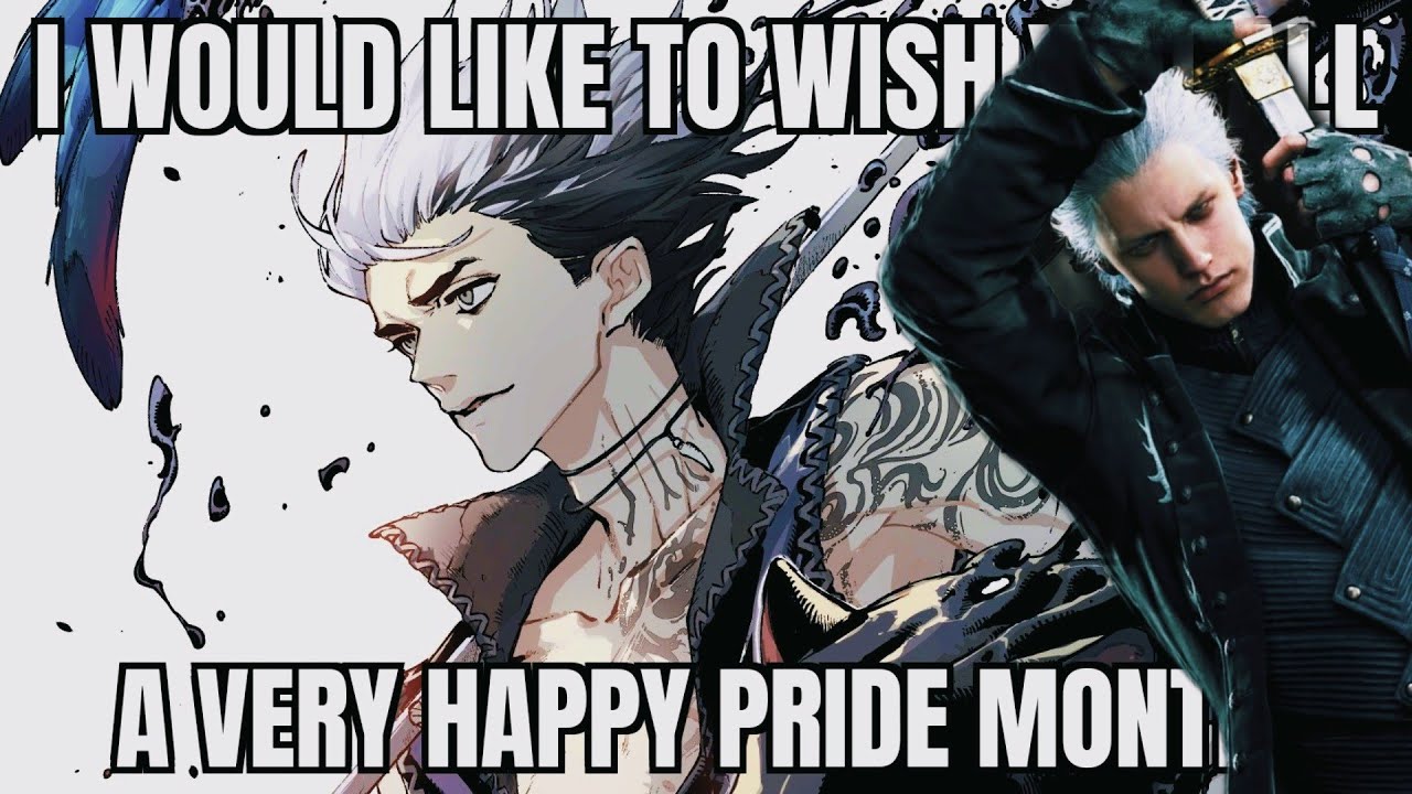 V wishes you a very happy pride month! [ Vergil status] - YouTube