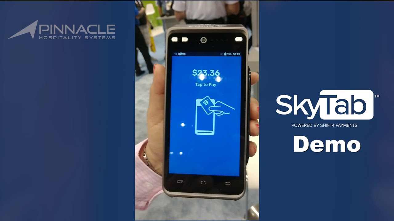 SkyTab Demo with Pinnacle & POSitouch - YouTube