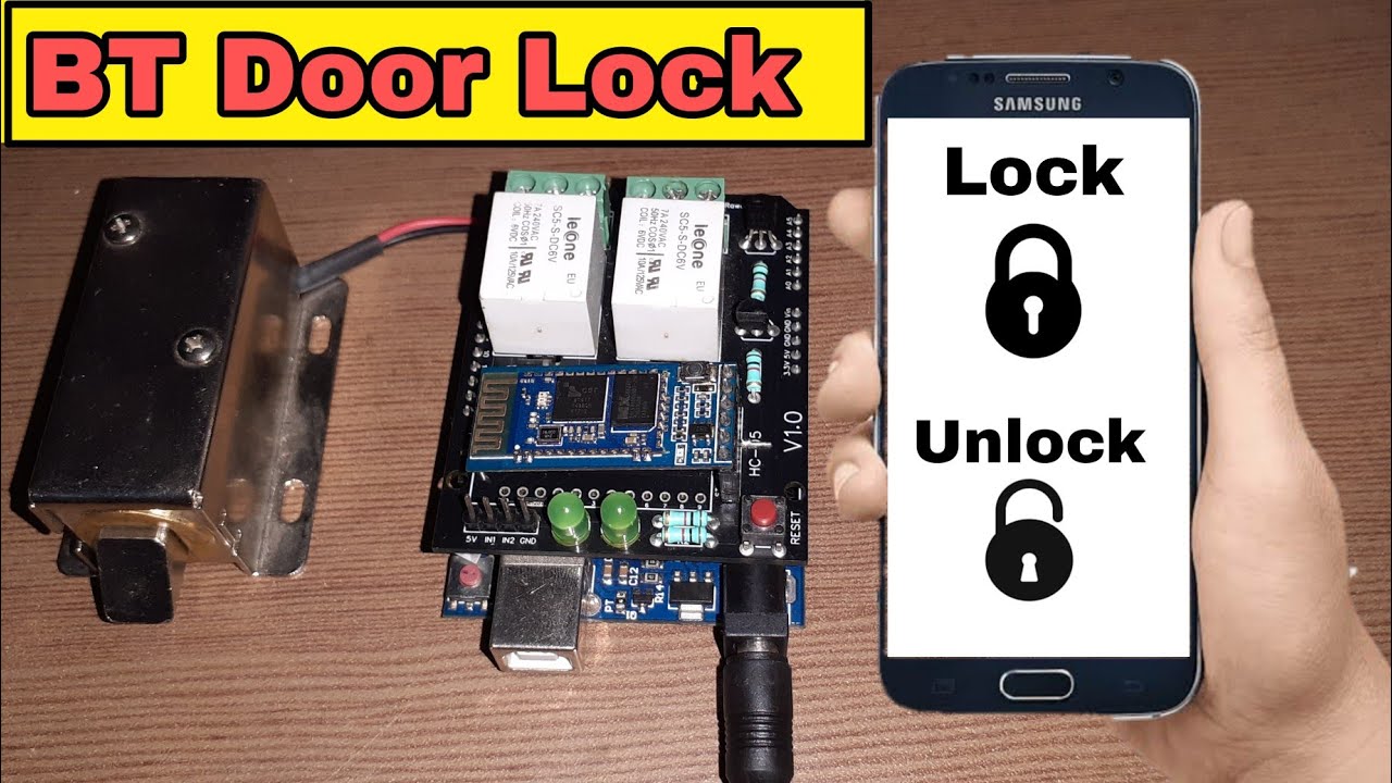 66 Bluetooth Door Lock Pr Robotics Youtube