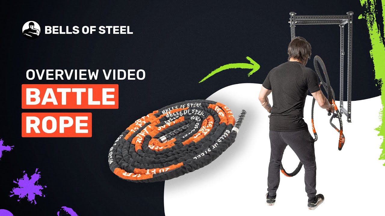 Boost Your Cardio with the Bells of Steel Battle Ropes - YouTube