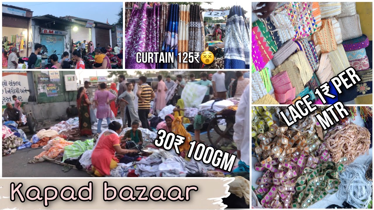 Found A Kapad Bazaar in Ahmedabad | cheapest market for navratri ...