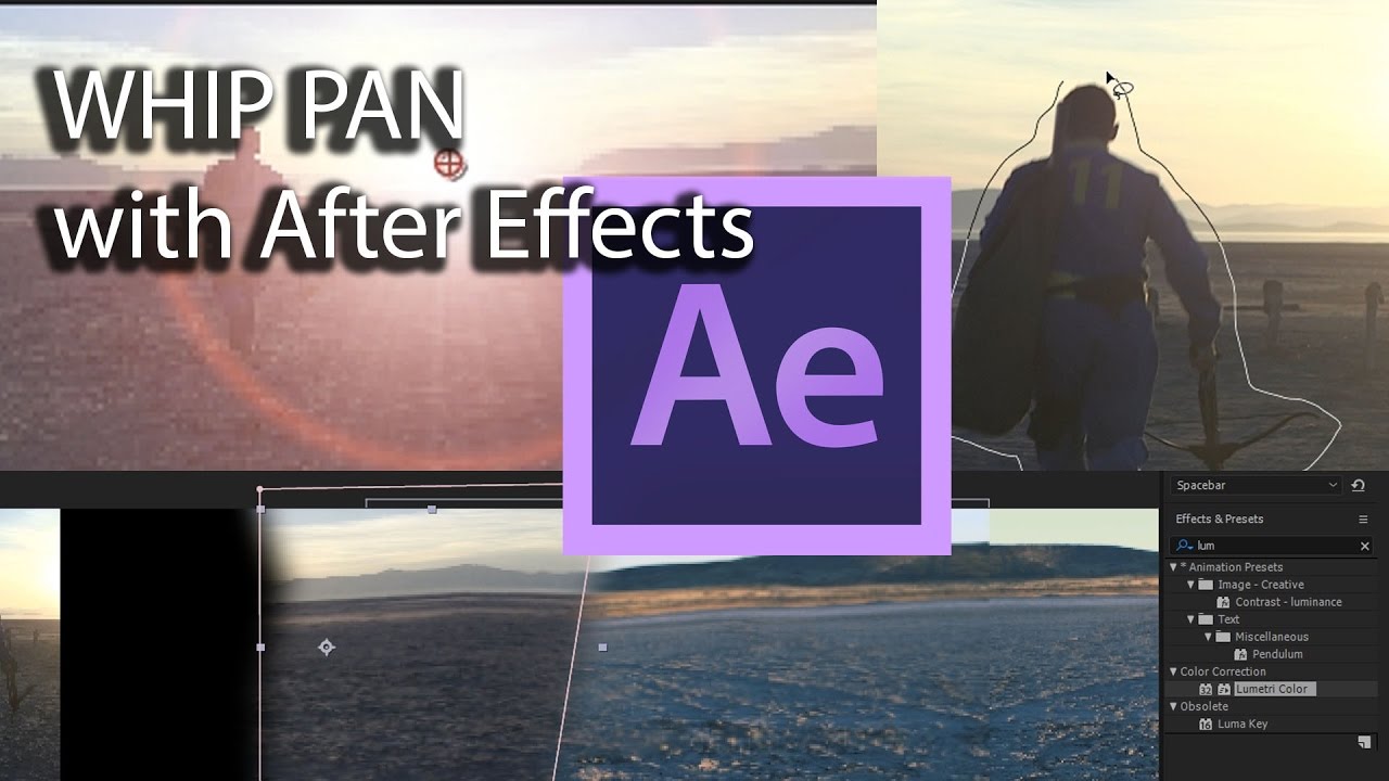 After Effects Question Answered - How to do an artificial WHIP PAN ...