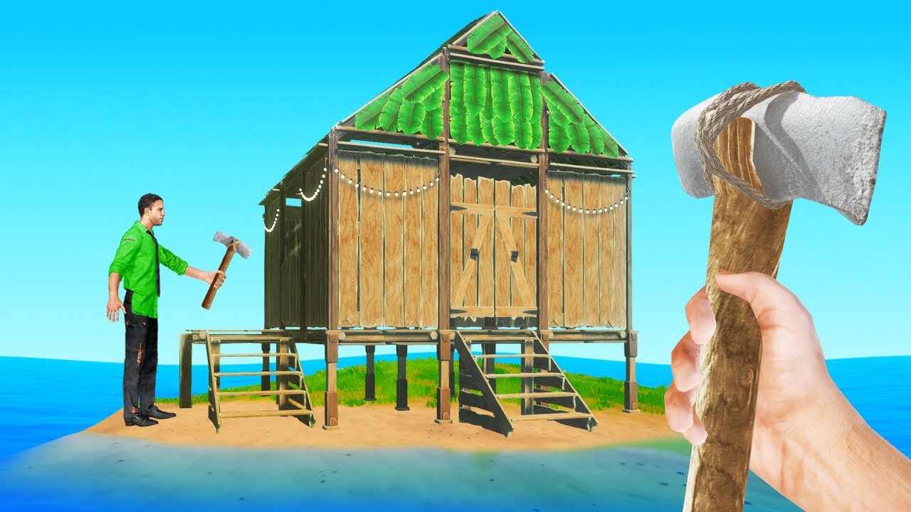 I Built A HOUSE With My BEST FRIEND! (Stranded Deep #5) - YouTube