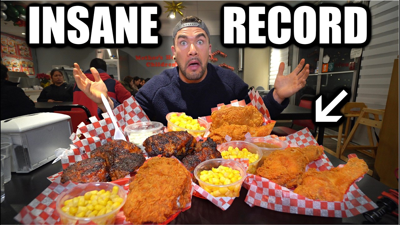 TRYING TO BEAT A FAMOUS ALL YOU CAN EAT FRIED CHICKEN RECORD (Filipino ...