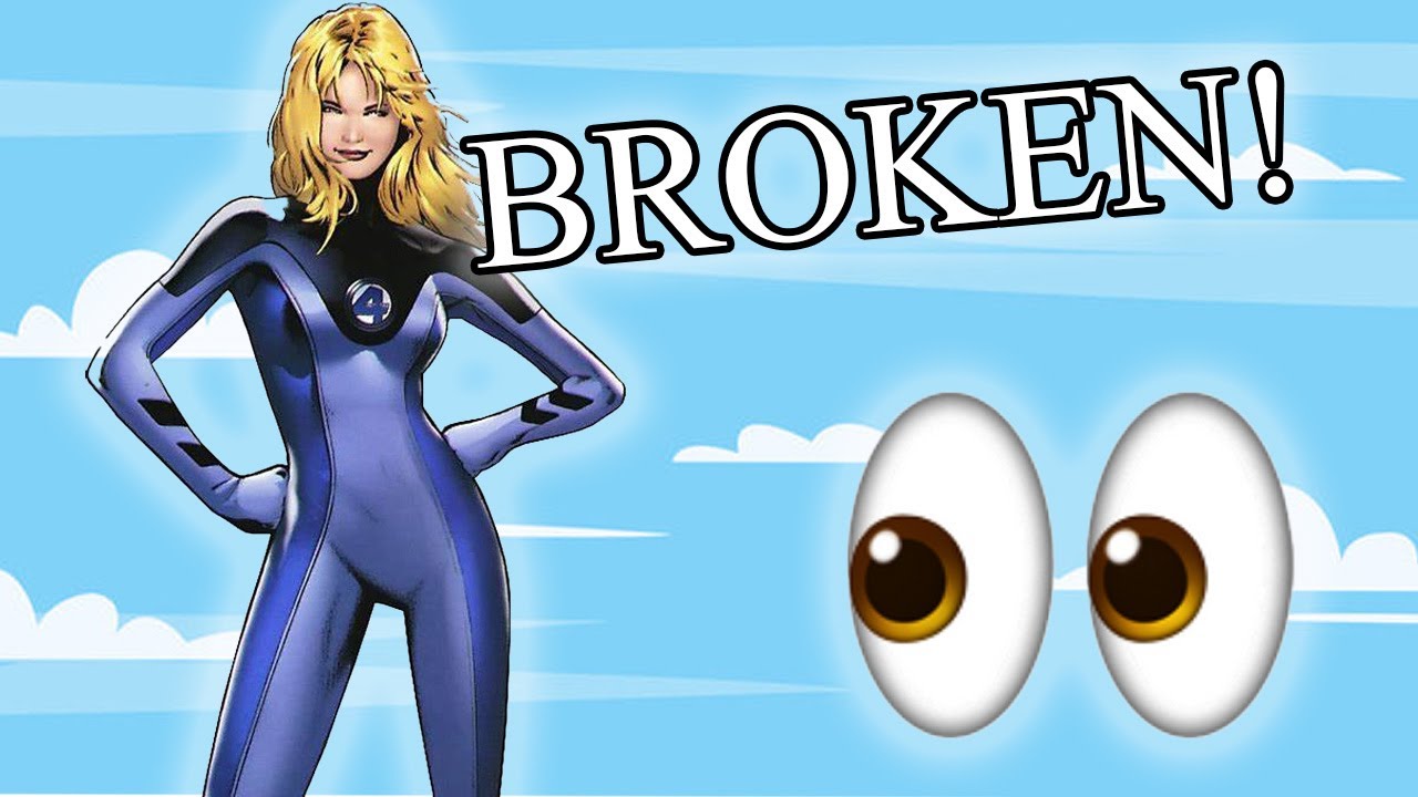 Invisible Woman is STRONG! - YouTube