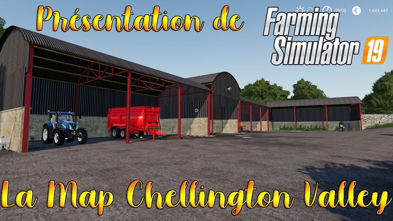 Farming Simulator 19 / Présentation de la Map Chellington Valley - YouTube