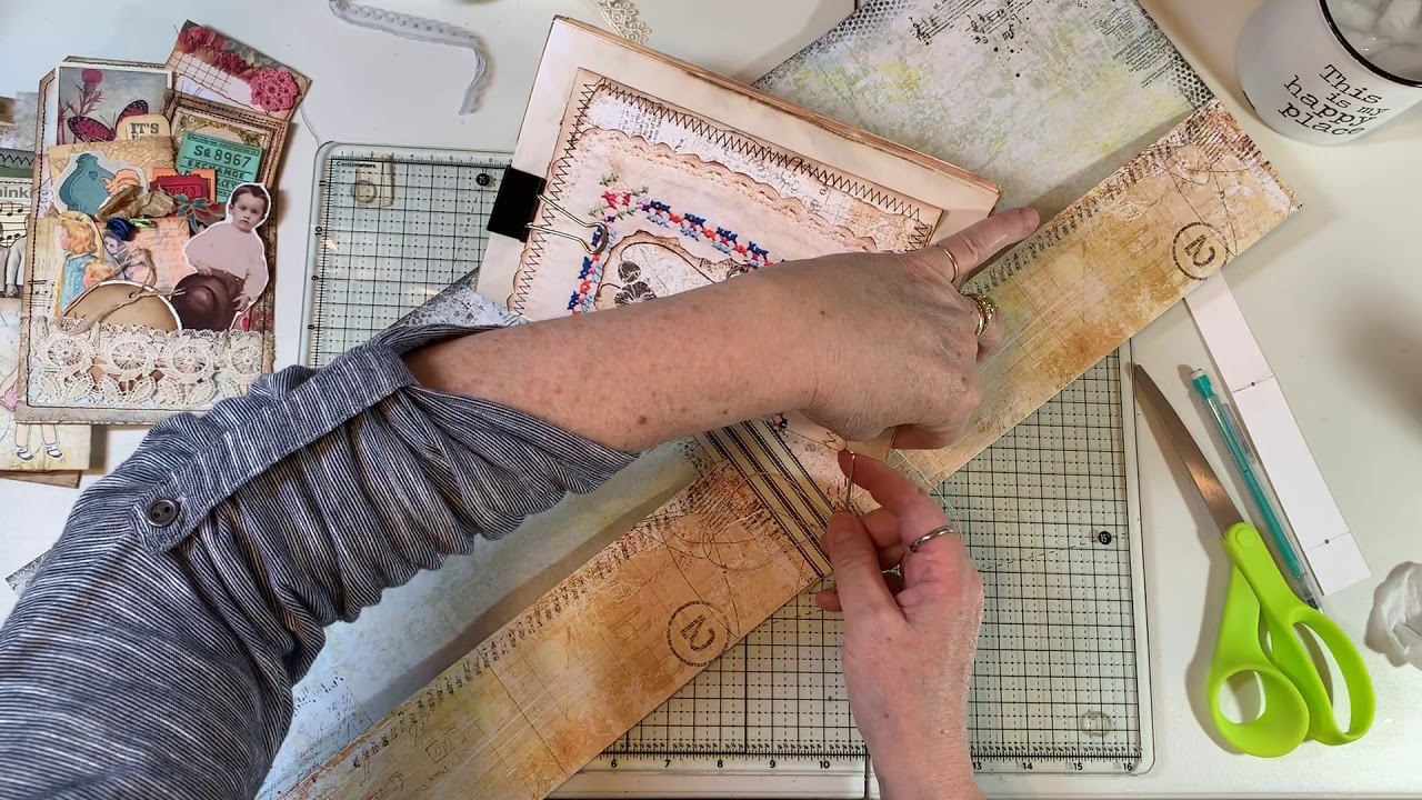 Craft with Me - Making an Inspired Folio - Part 5 - Finishing Touches ...