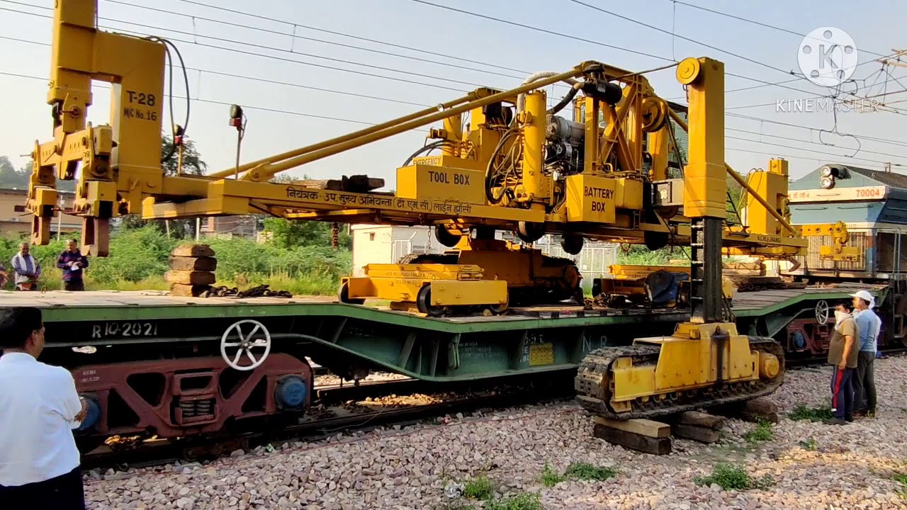 T28 Track machine unloading from BWT in NCR - YouTube