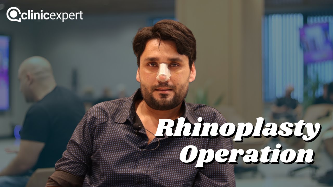 Rhinoplasty Operation in Turkey | Mr. Islam's Nose Job Journey at ...