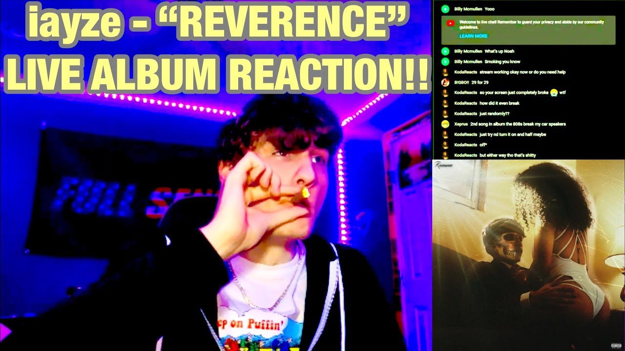 Jace! (iayze) - REVERENCE (Full Live Album Reaction / Review) - YouTube