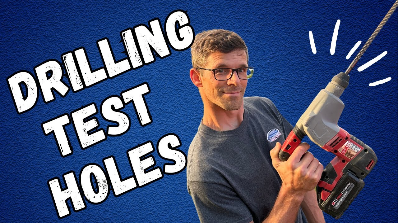 Pressure Field Extension Test Holes For Radon Mitigation - YouTube