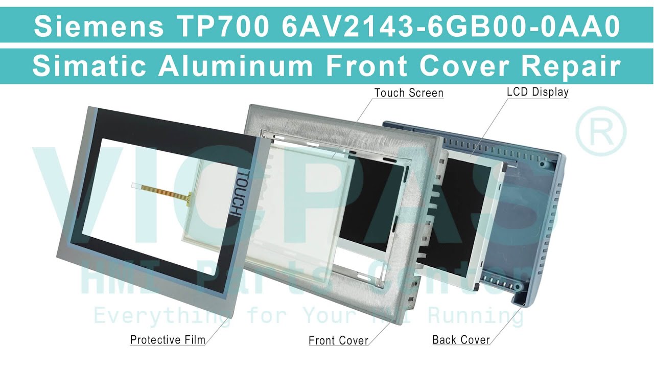 Simatic TP700 6AV2143-6GB00-0AA0 Aluminum Enclosure - YouTube