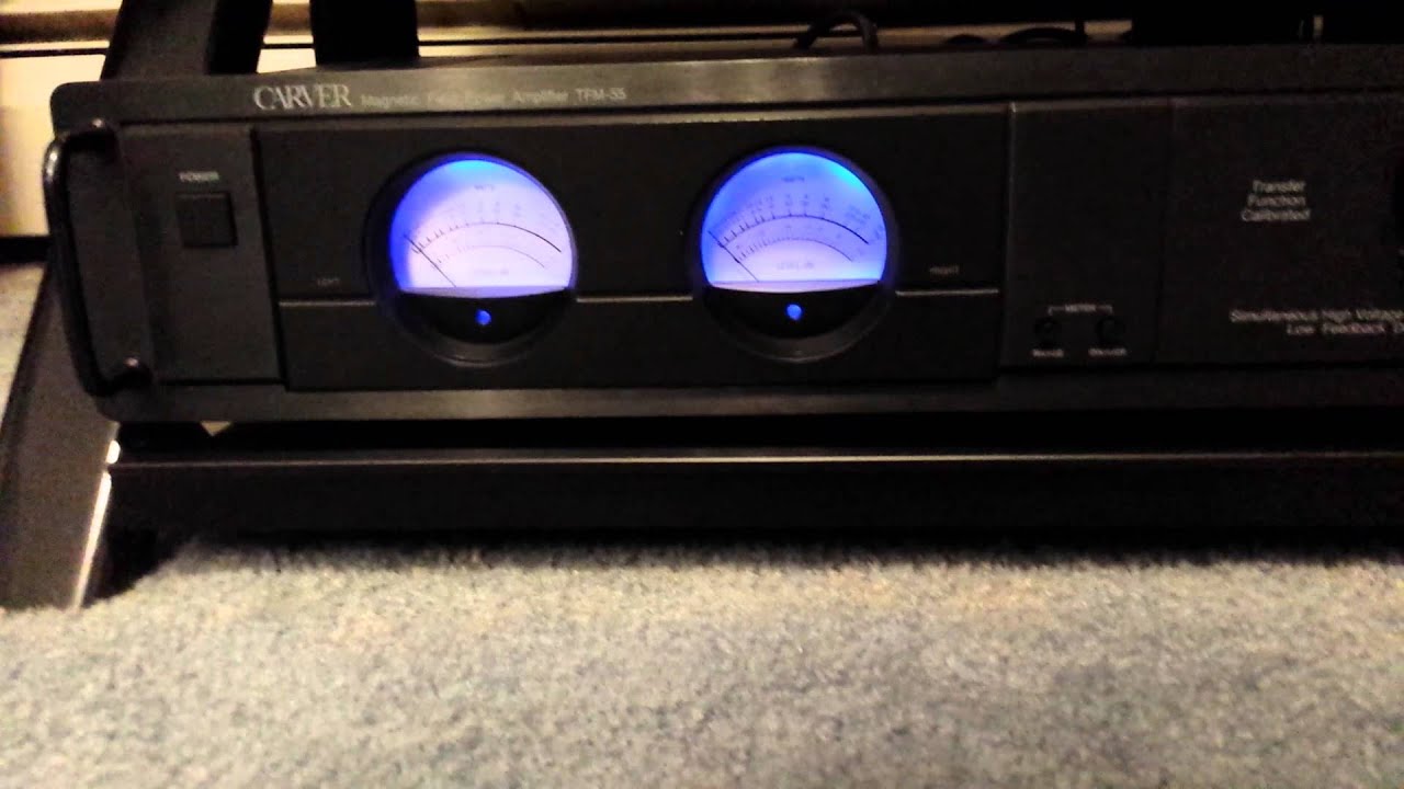 Carver and Pioneer vintage stereo system - YouTube