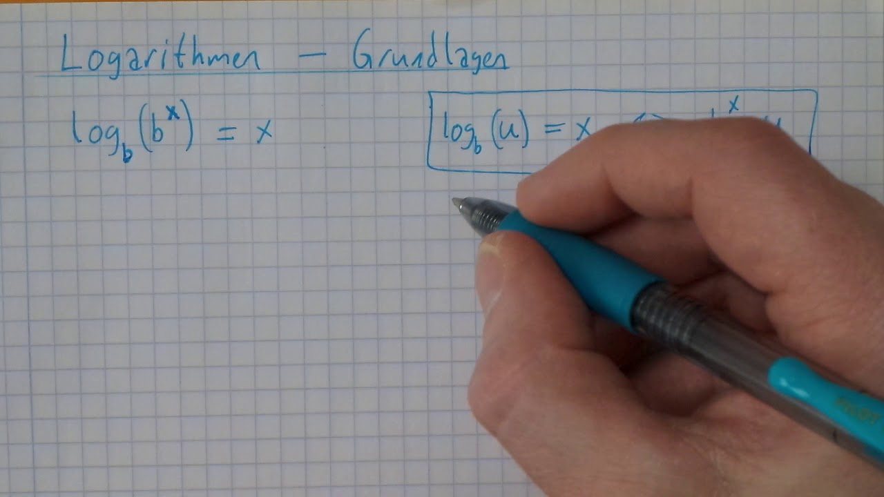 2 Logarithmen - Grundlagen - YouTube