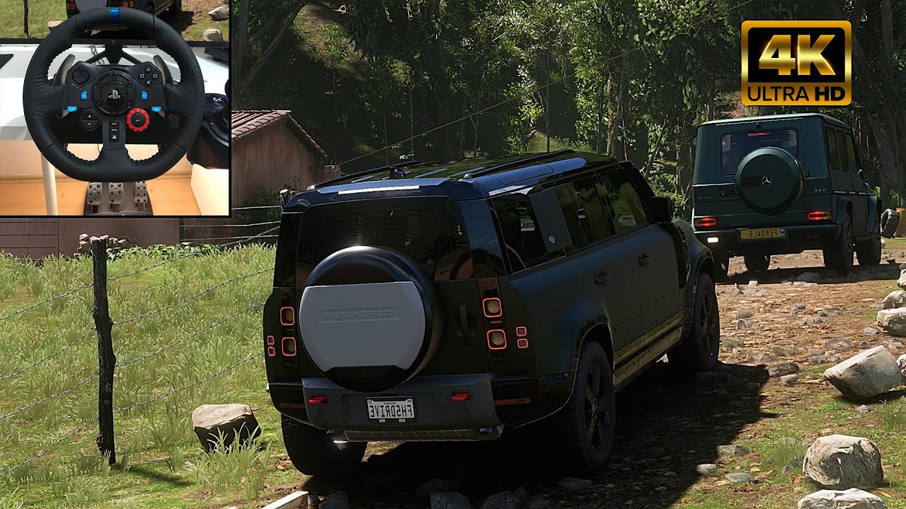 Land Rover Defender 110 X 2020 | Forza Horizon 5 | Logitech G29 ...