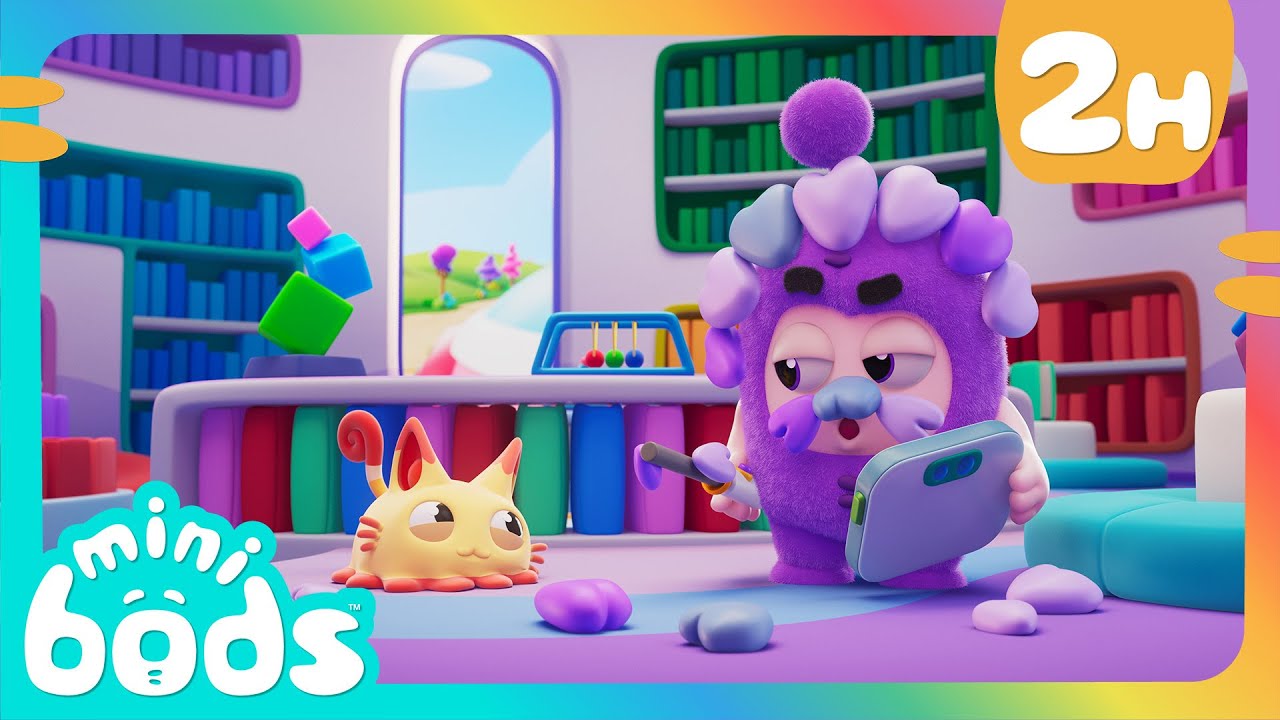 Jeff and the Messy Floofer | Minibods | Preschool Cartoons for Toddlers ...