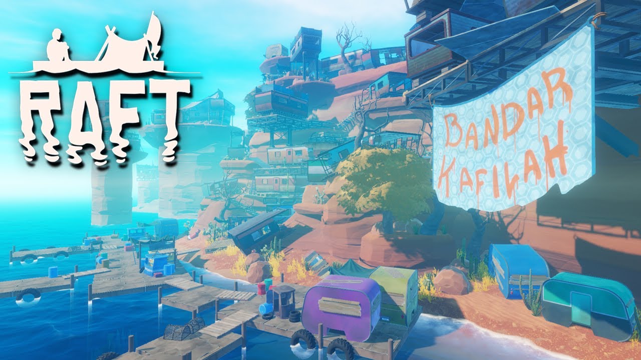 In Search of Caravan Island - Raft Co-Op - YouTube